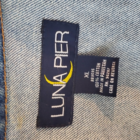 Luna Pier | Jackets & Coats | Vintage Luna Pier Denim Jean Jacket ...